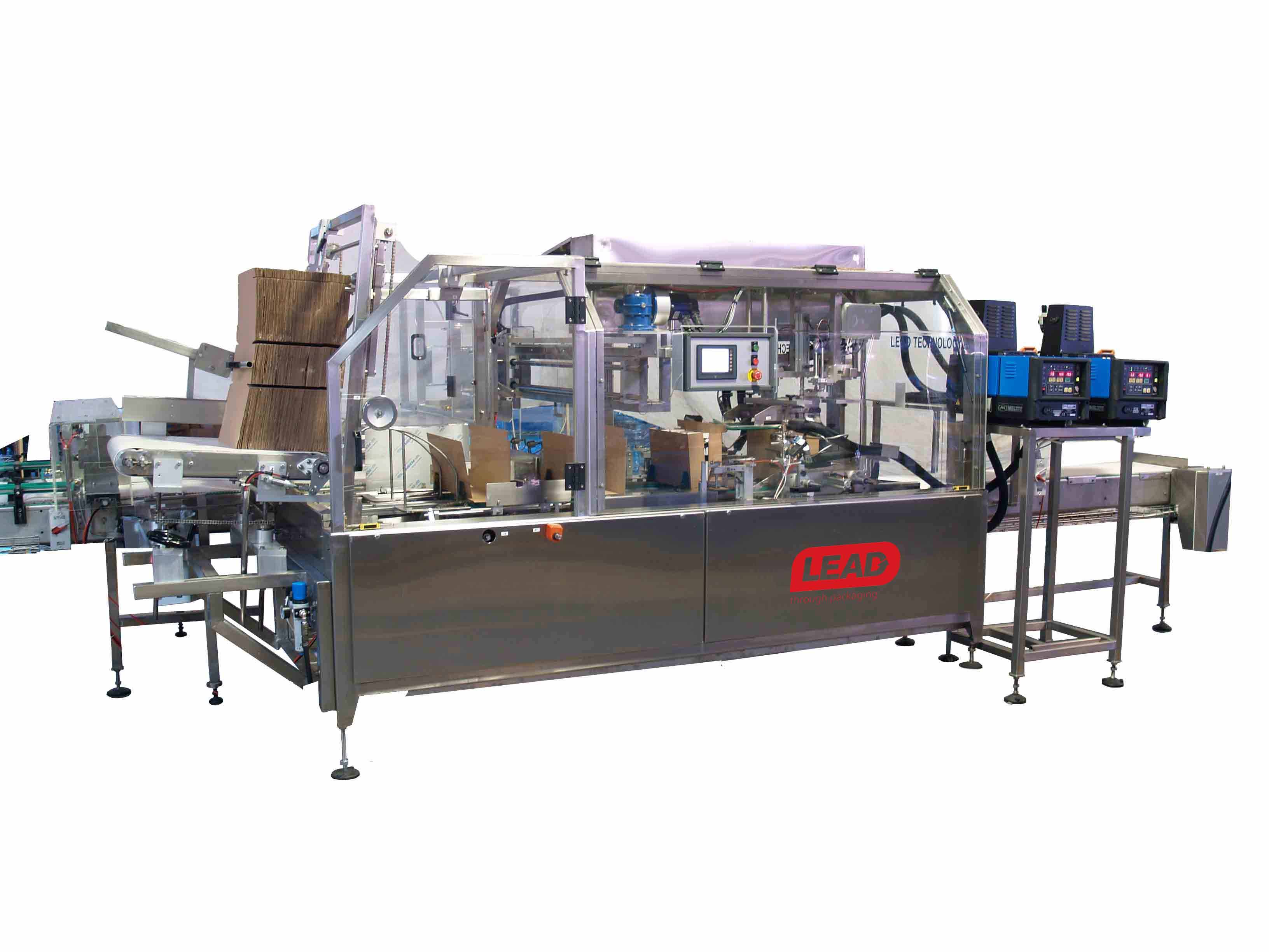 KR-80 Wrap Around Case Packer | Lead Packaging Technologies - Cardboard ...